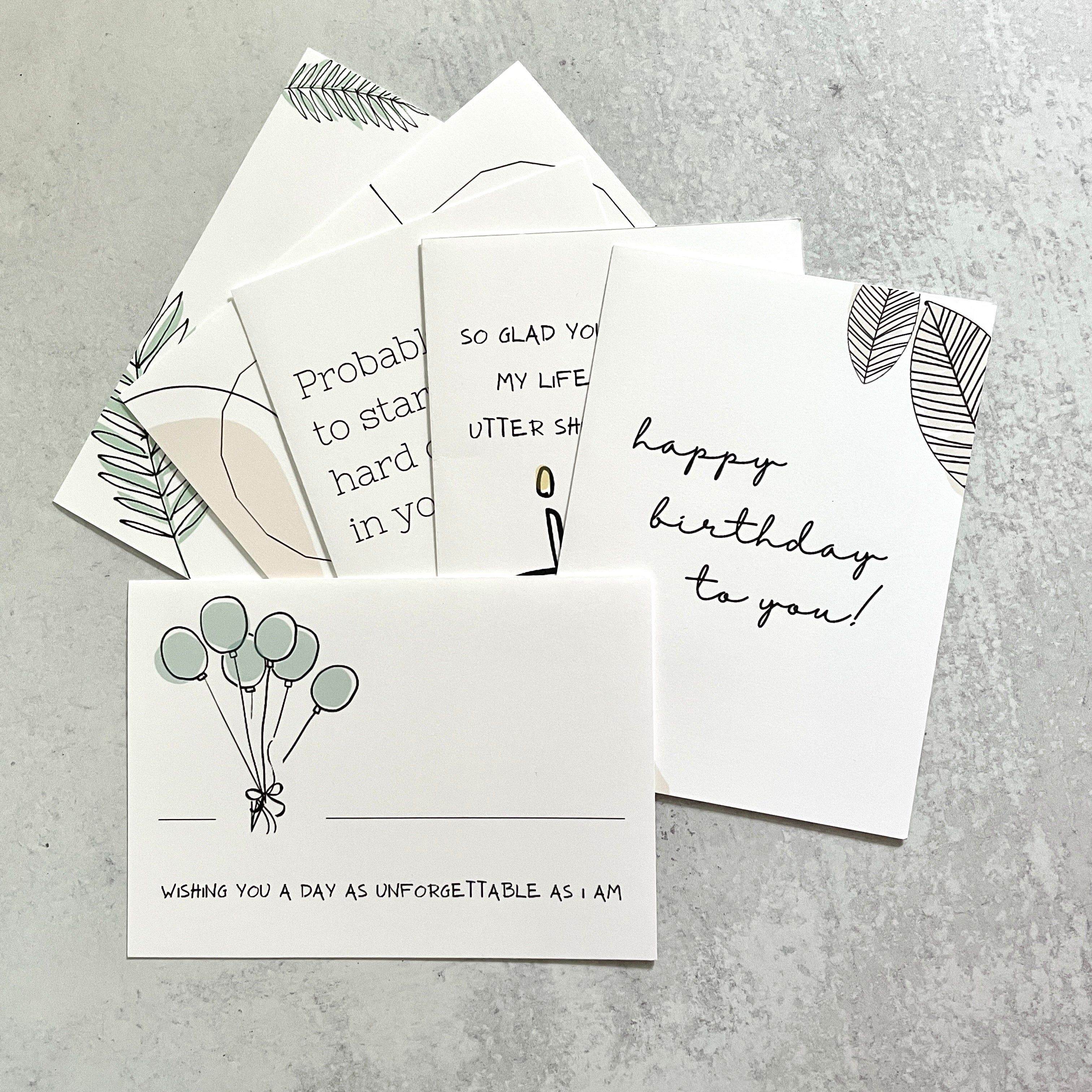 Birthday Card Bundle – agápē mercantile